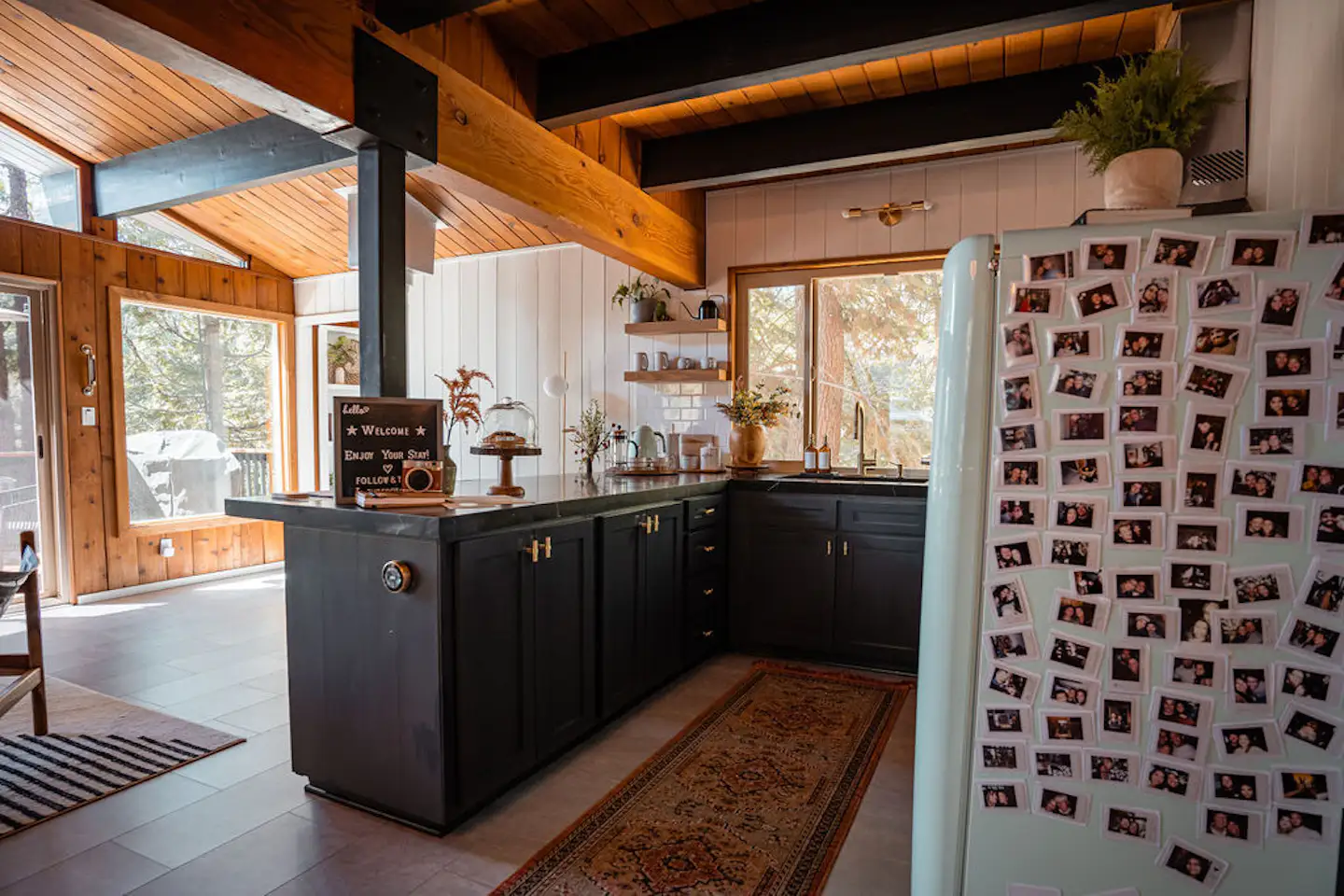 A Cozy Cabin in Southern California Conceals a Screening Room Fit for ...