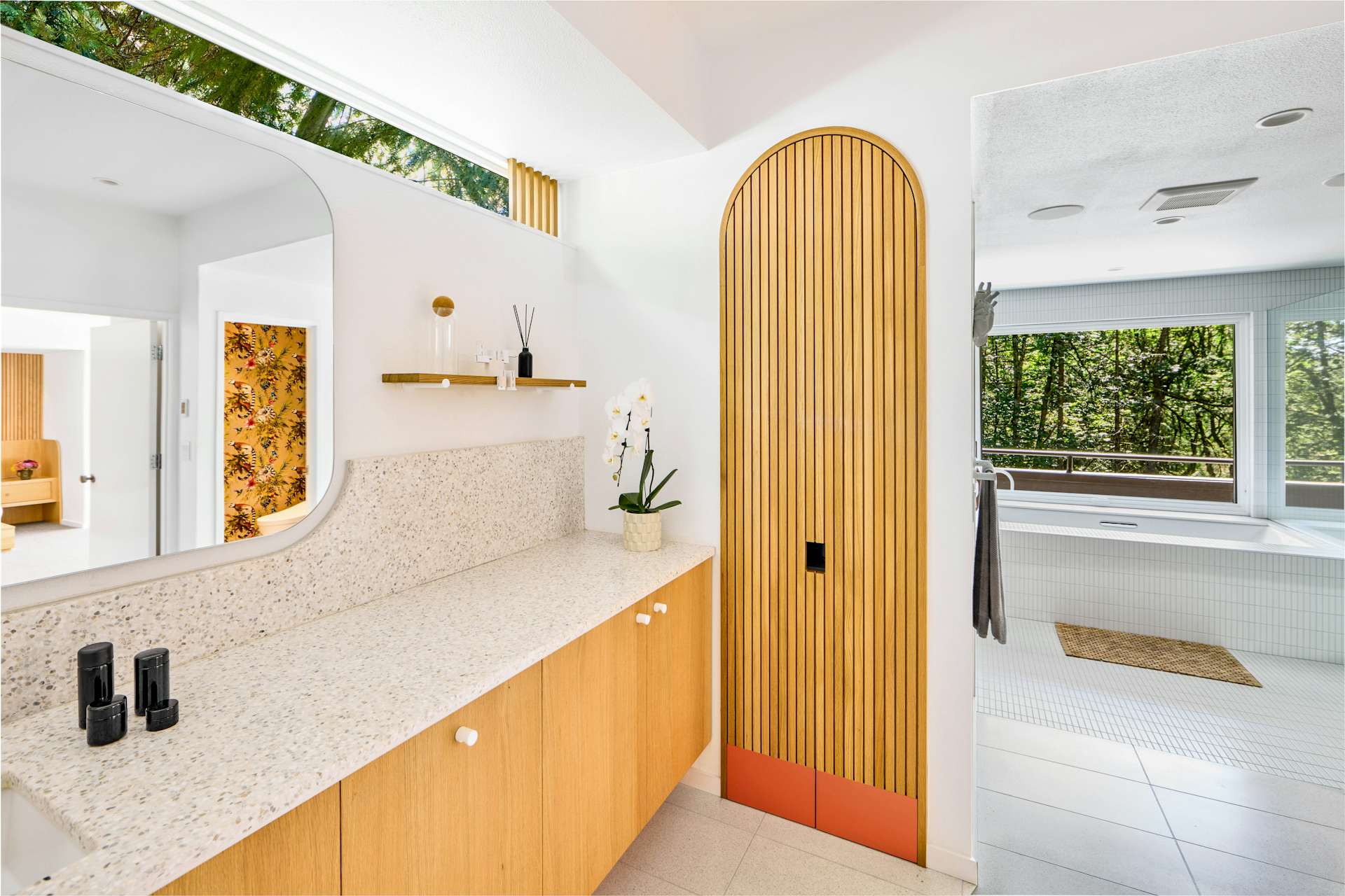 An ’80s Home With a Heart of Glass (Bricks) Lists for $1.9M - Dwell