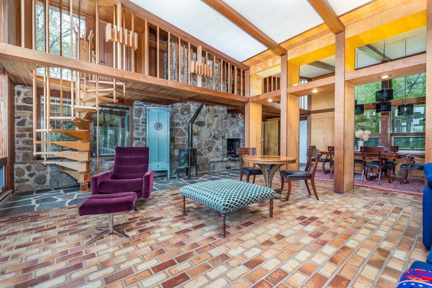 Asking $675K, This Eccentric Connecticut Midcentury Is a World Unto Its ...