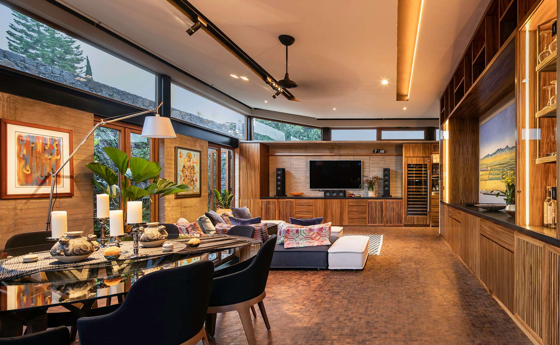 Photo 5 of 11 in A Stone Home Wrapped in Lush Greenery Seeks $2.9M in ...