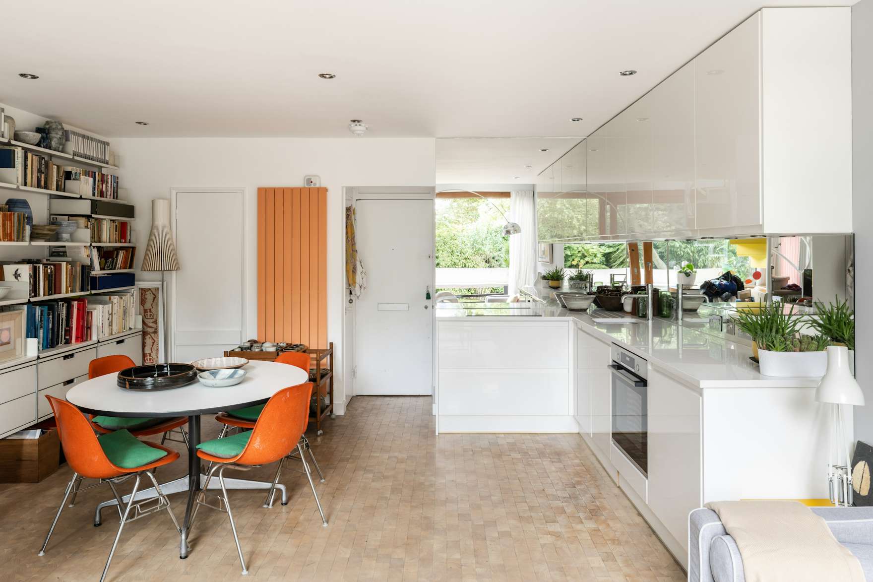 Photo 4 of 10 in A ’60s Studio With a Bright-Yellow Spiral Staircase ...