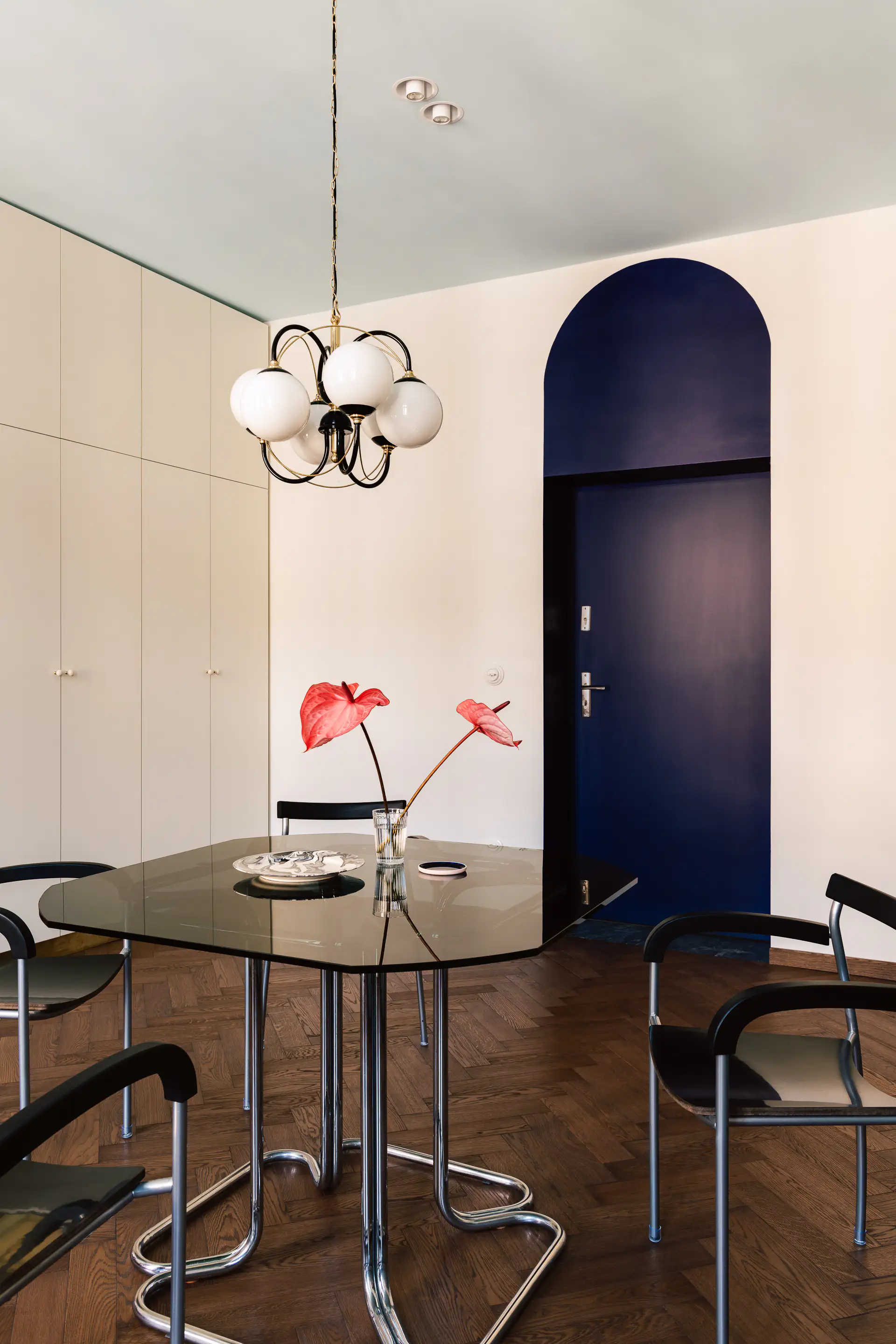 Photo 7 of 15 in Pastel Colors and Vintage Furnishings Rule in This ...
