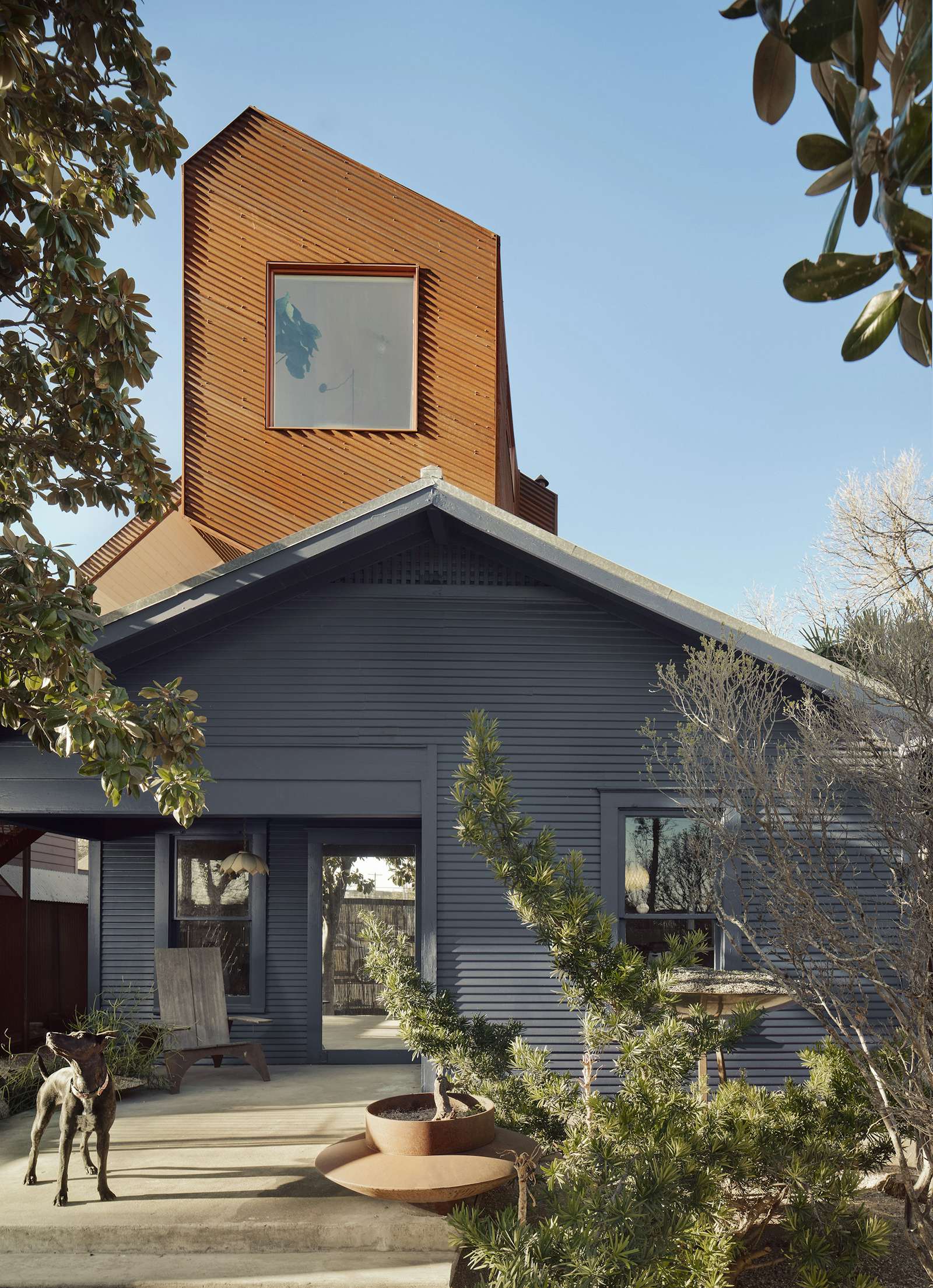 Photo 1 of 19 in A Tiny, Jewel-Shaped Studio Perches Atop an Austin ...