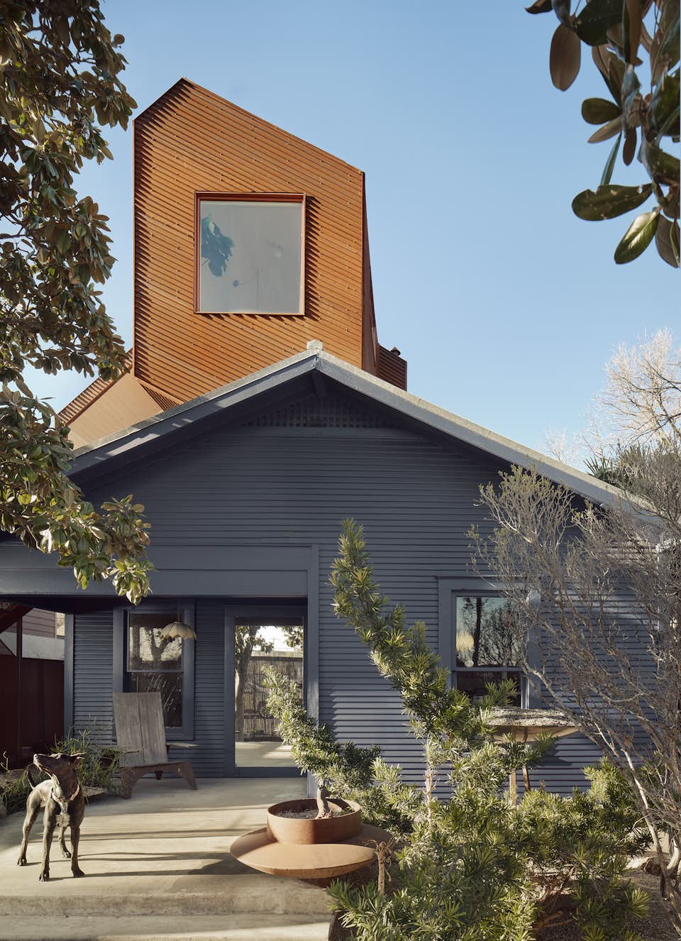 Photo 1 of 19 in A Tiny, Jewel-Shaped Studio Perches Atop an Austin ...