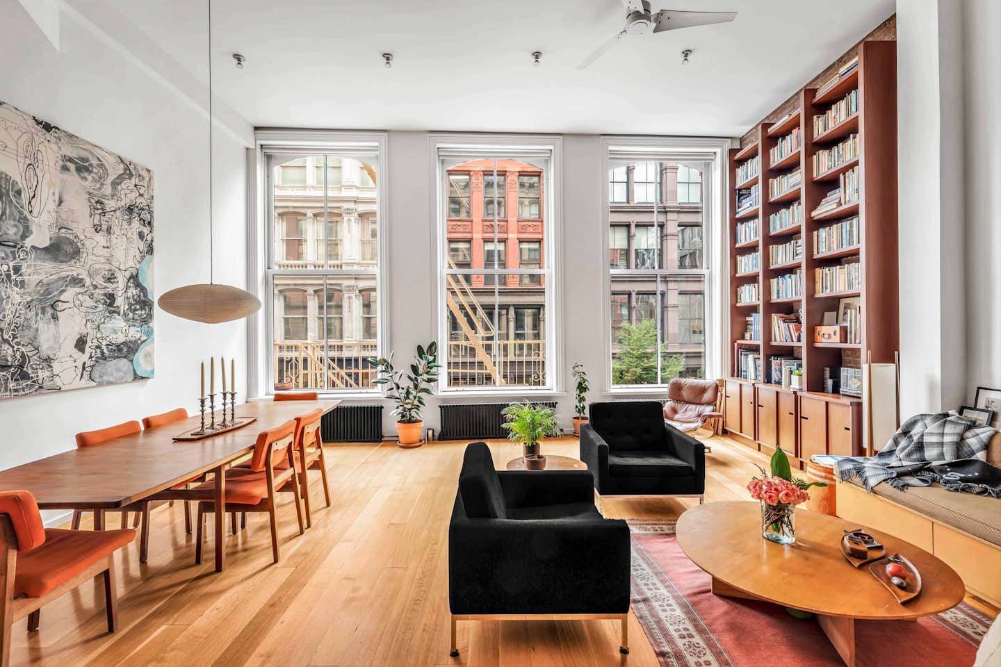 Photo 1 of 11 in This Light-Filled SoHo Loft Has Soaring Interiors—and ...