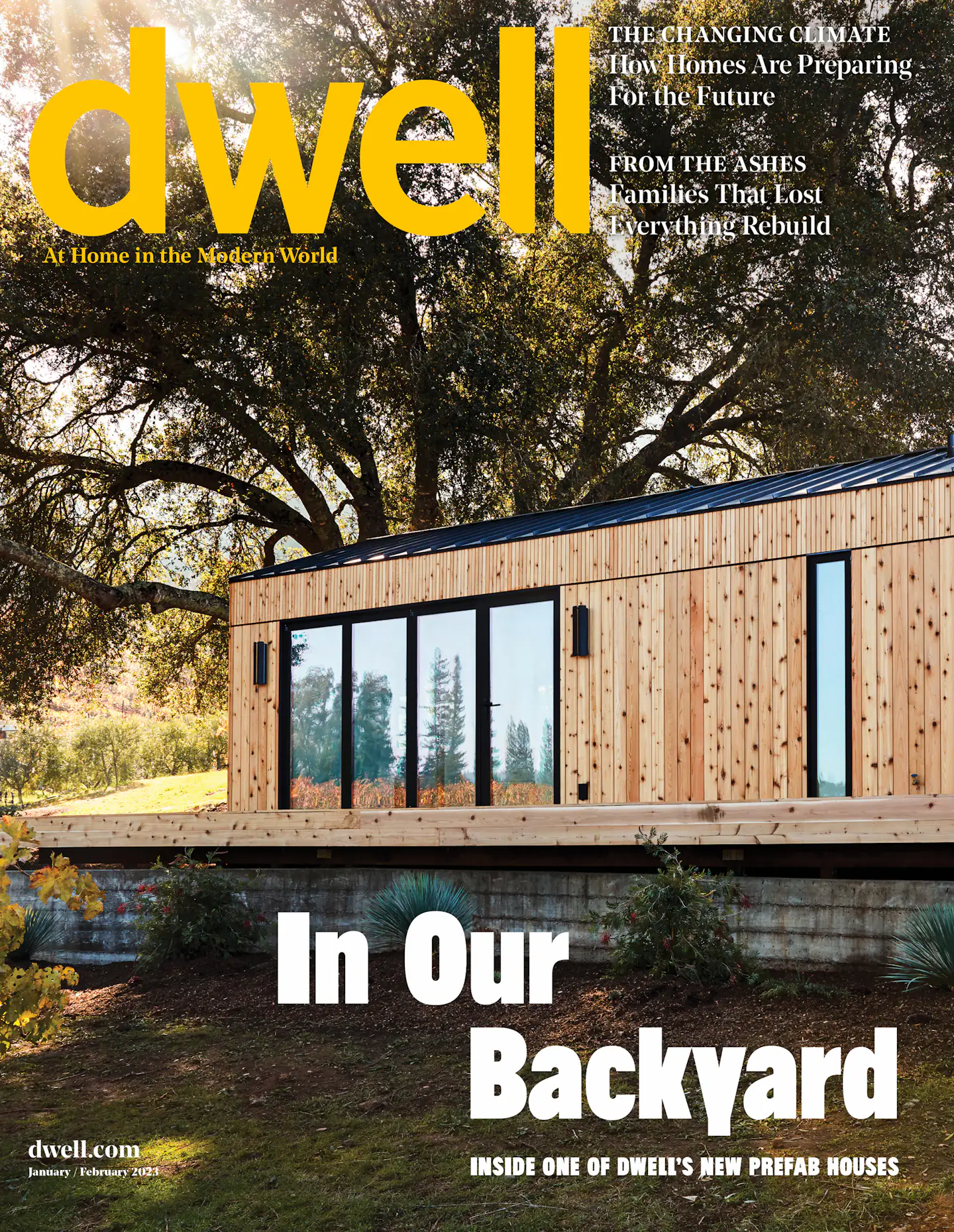 In Our Backyard: Inside One of Dwell’s New Prefab Houses - Dwell