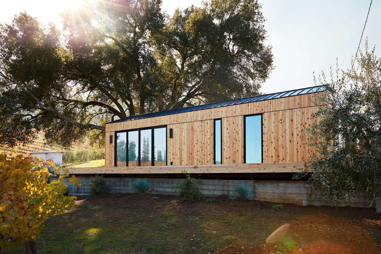 Photo 1 of 11 in A Prefab Tiny Home Takes Root in a Northern California ...