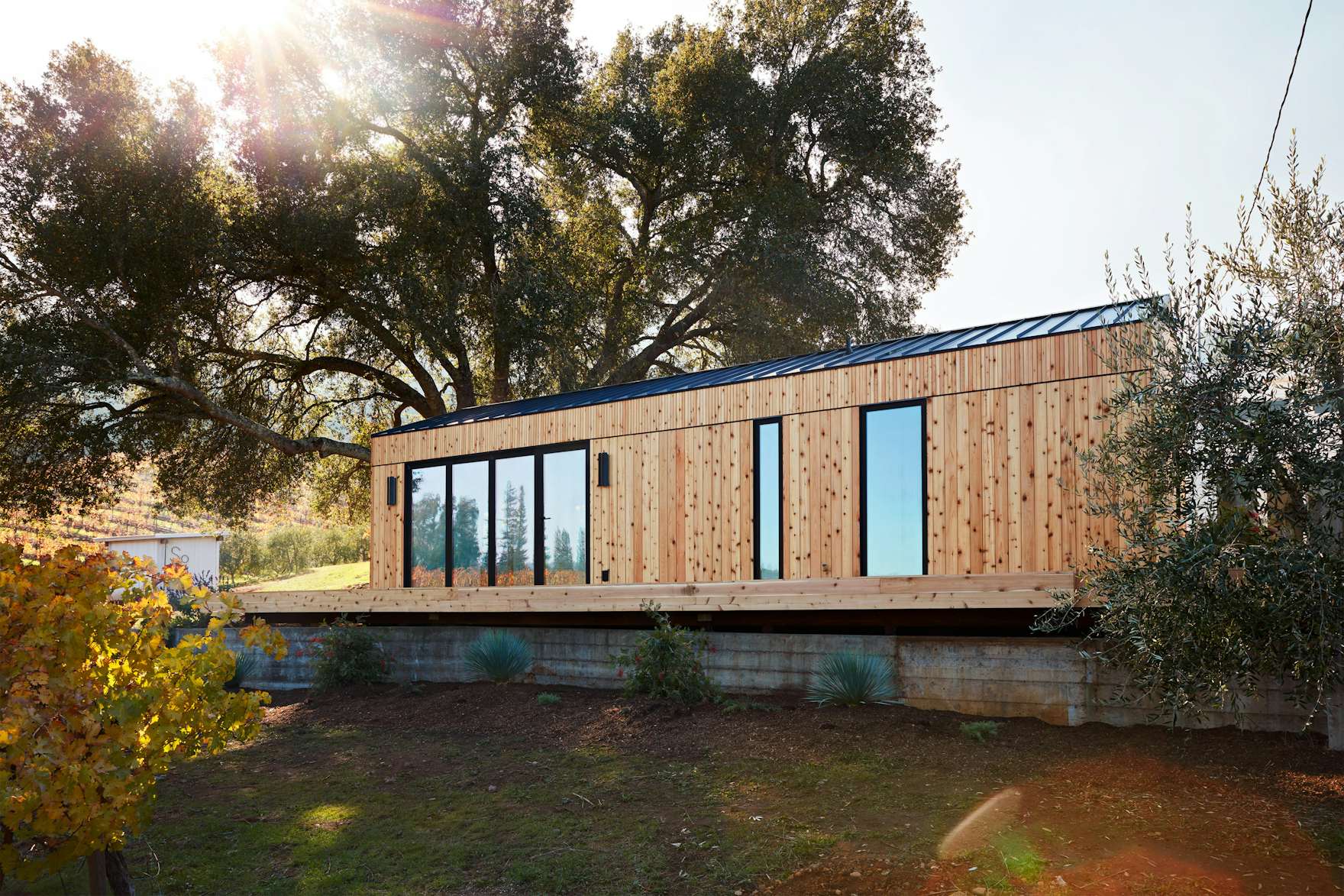 Photo 1 of 11 in A Prefab Tiny Home Takes Root in a Northern California ...