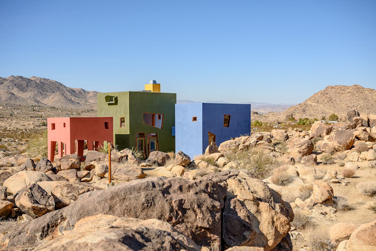 Photo 1 of 7 in One Night in Joshua Tree’s Multicolored, Cubist ...