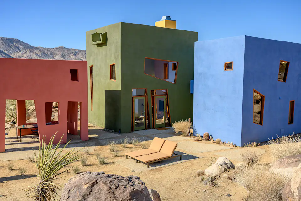Photo 4 of 7 in One Night in Joshua Tree’s Multicolored, Cubist ...