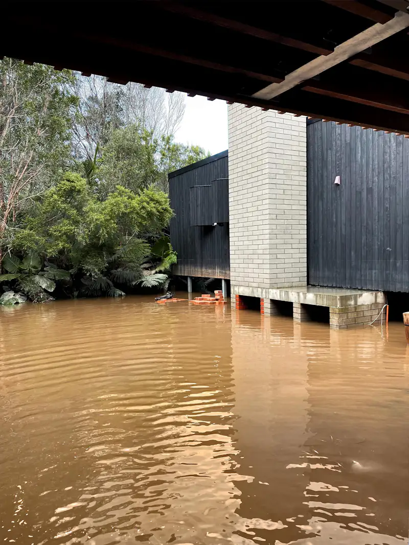 Smart Design Saved This Backyard House From a Devastating Flood - Dwell