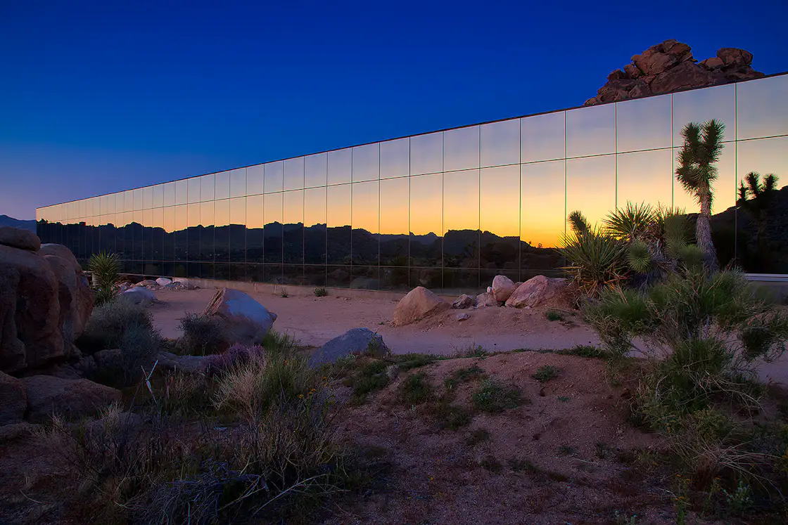 Photo 9 of 9 in The Instagram Infamous “Invisible House” in Joshua Tree ...