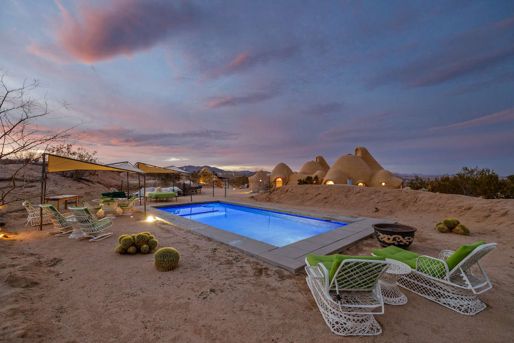 Photo 9 of 10 in This Trippy Dome Compound Might Just Be the Most ...