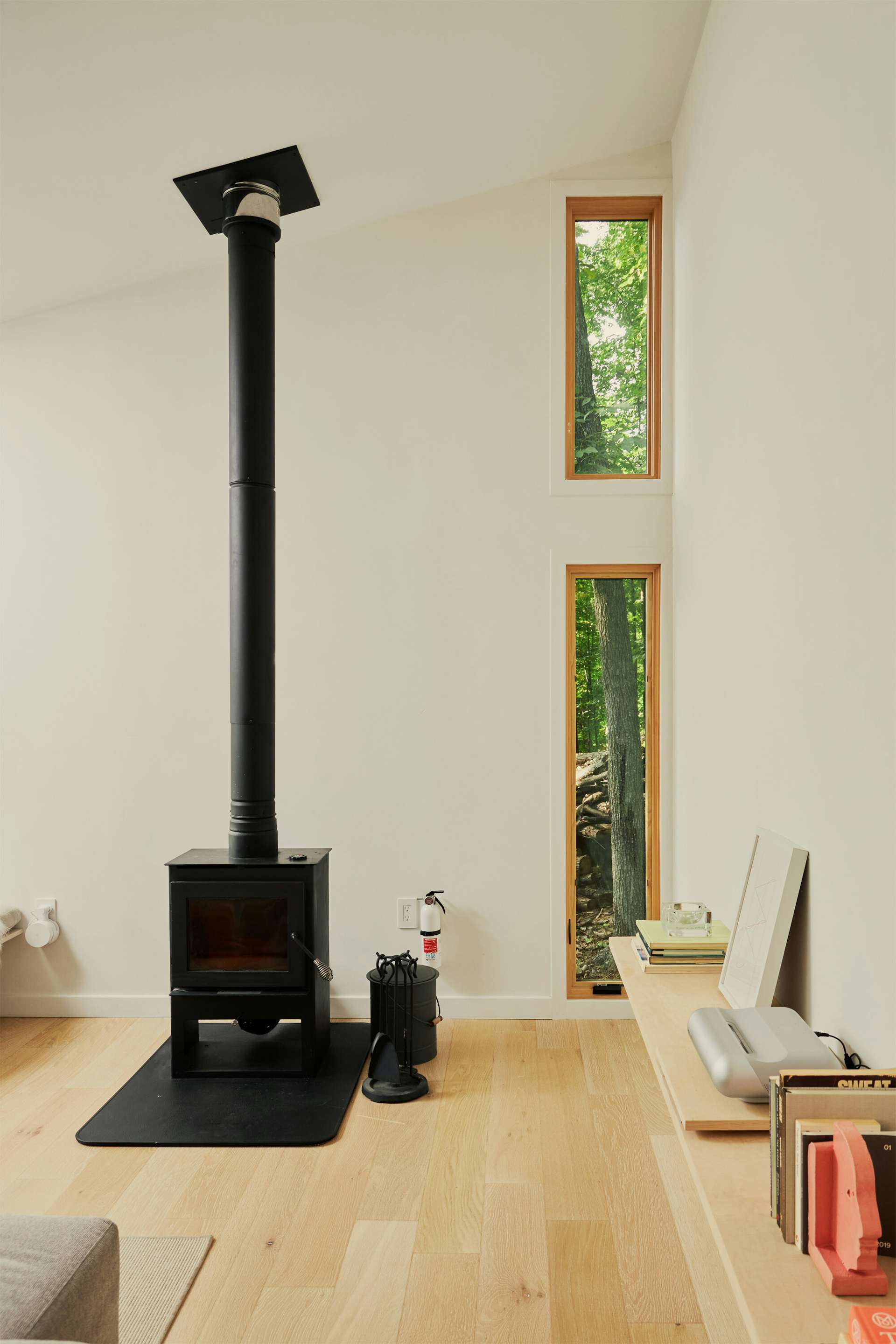 Photo 8 of 13 in A Couple Build a Cabin in the Blue Ridge Mountains for ...