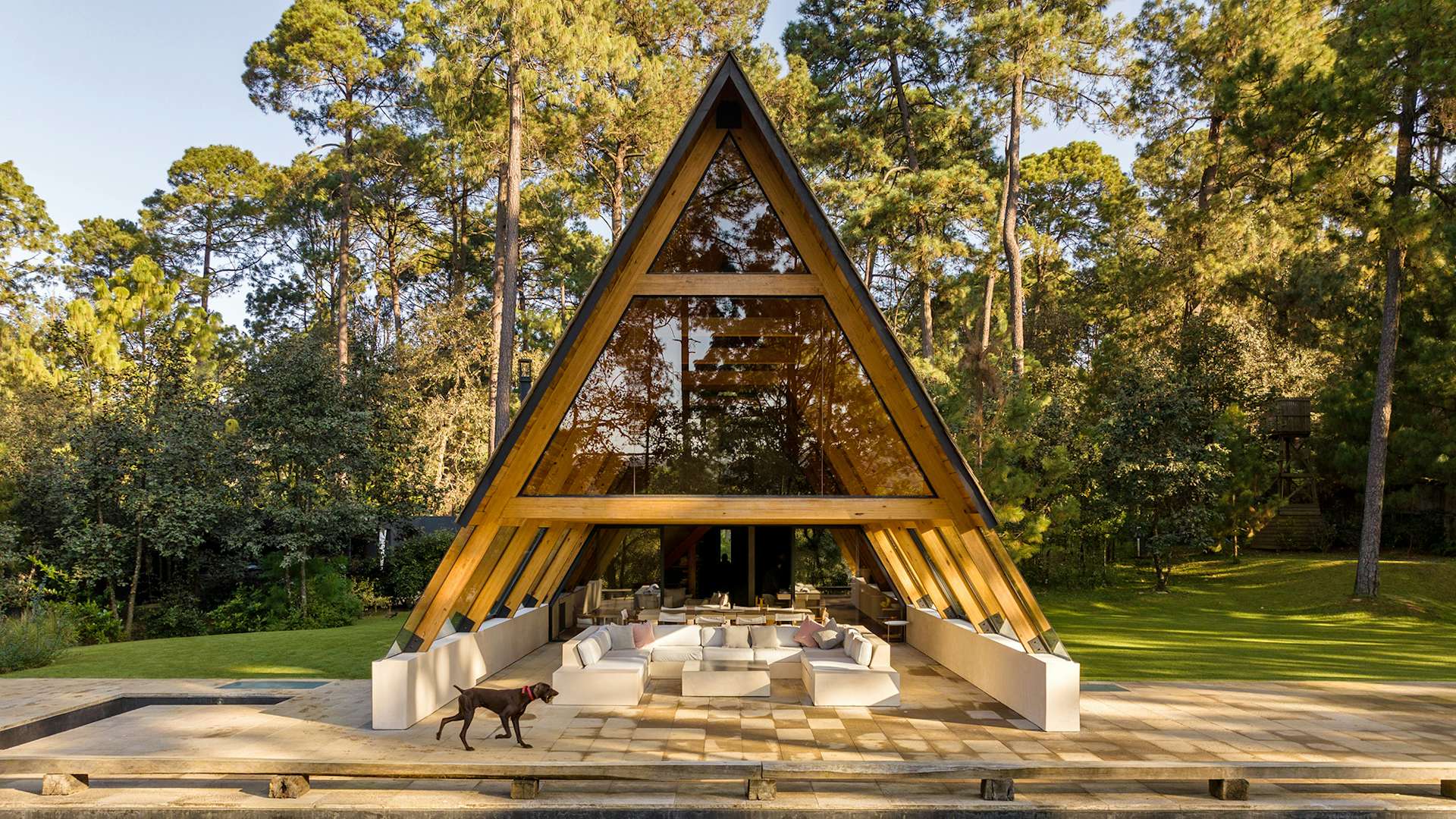 Photo 5 of 23 in This Refined Getaway Started as a Rustic A-Frame With No Running Water - Dwell