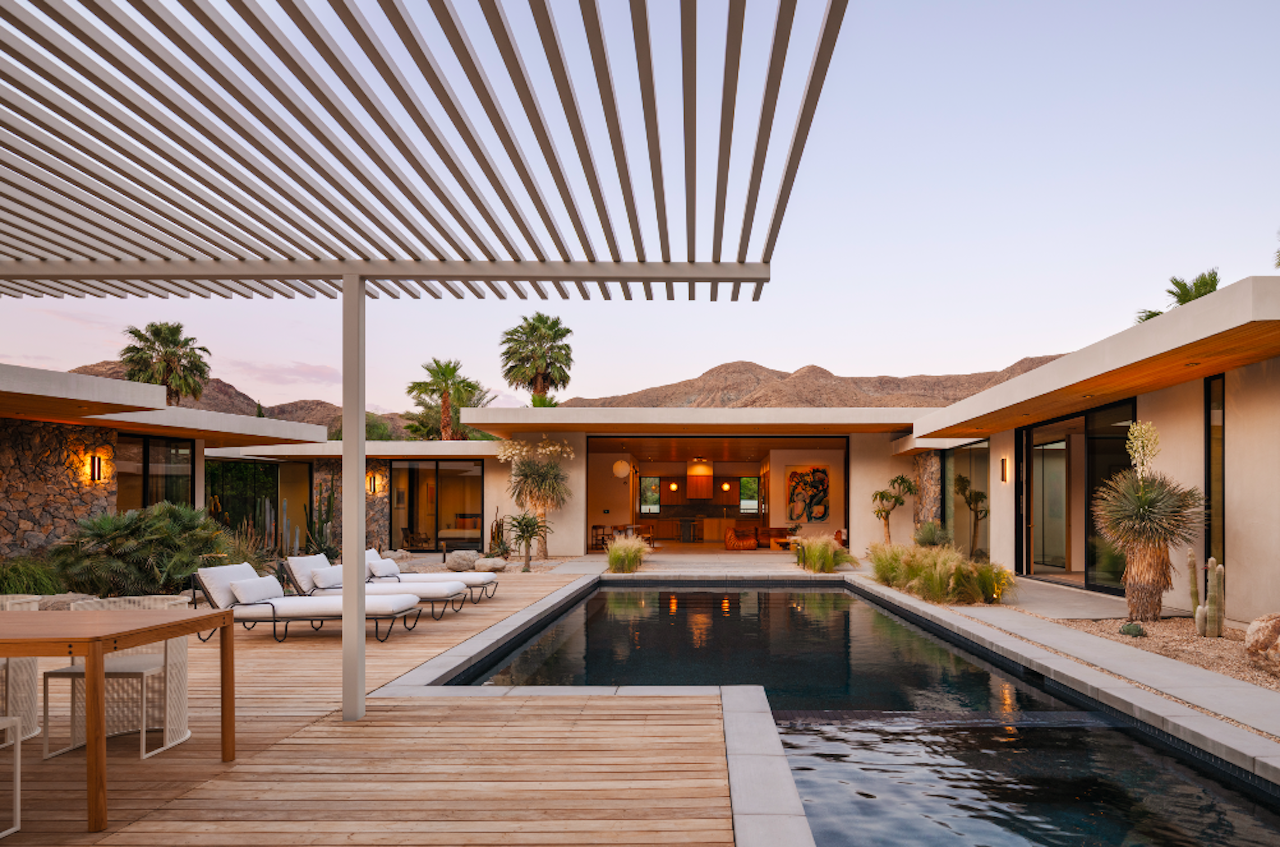 Photo 8 of 9 in This $5.1M Palm Springs Stunner Is All About the Pool ...