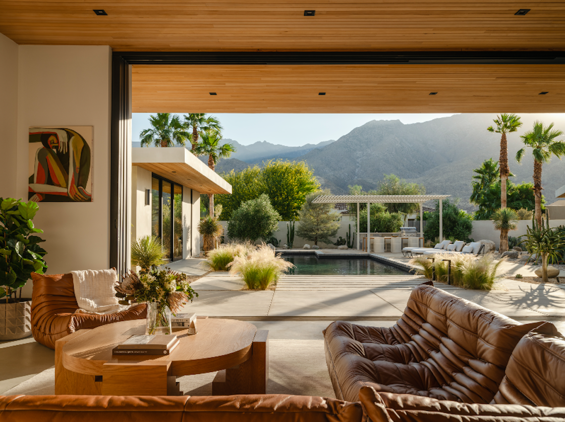 Photo 2 of 9 in This $5.1M Palm Springs Stunner Is All About the Pool ...