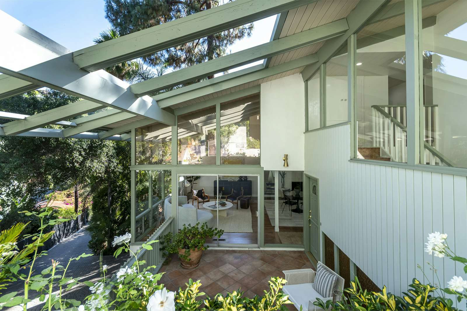 Photo 1 of 10 in Huge Windows Open This $1.6M L.A. Midcentury to Its ...