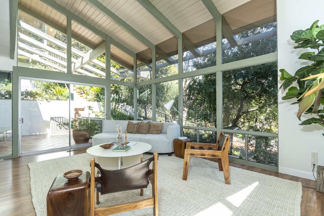 Photo 4 of 10 in Huge Windows Open This $1.6M L.A. Midcentury to Its ...