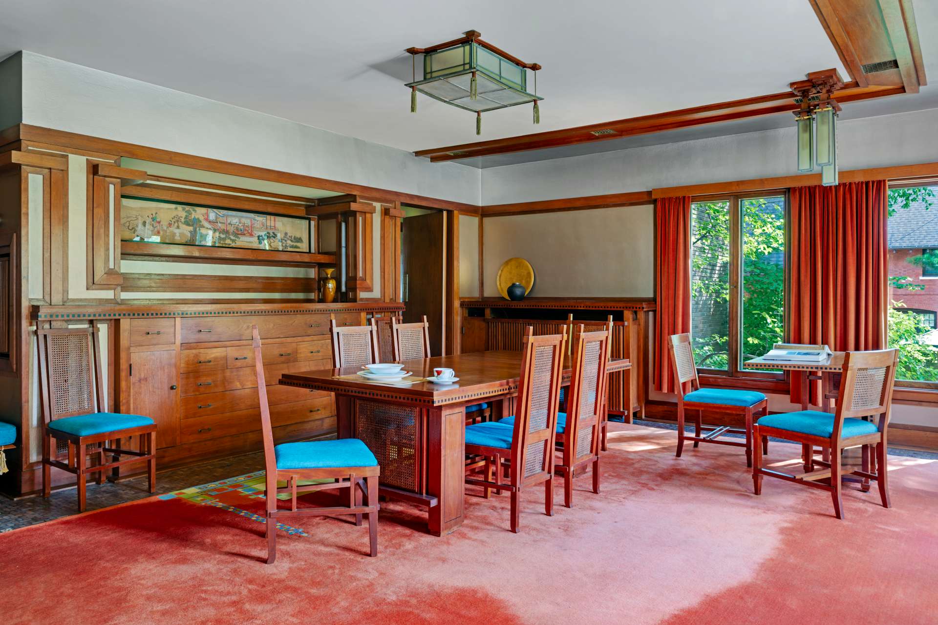 Photo 6 of 9 in Frank Lloyd Wright’s Bogk House Just Listed for the ...