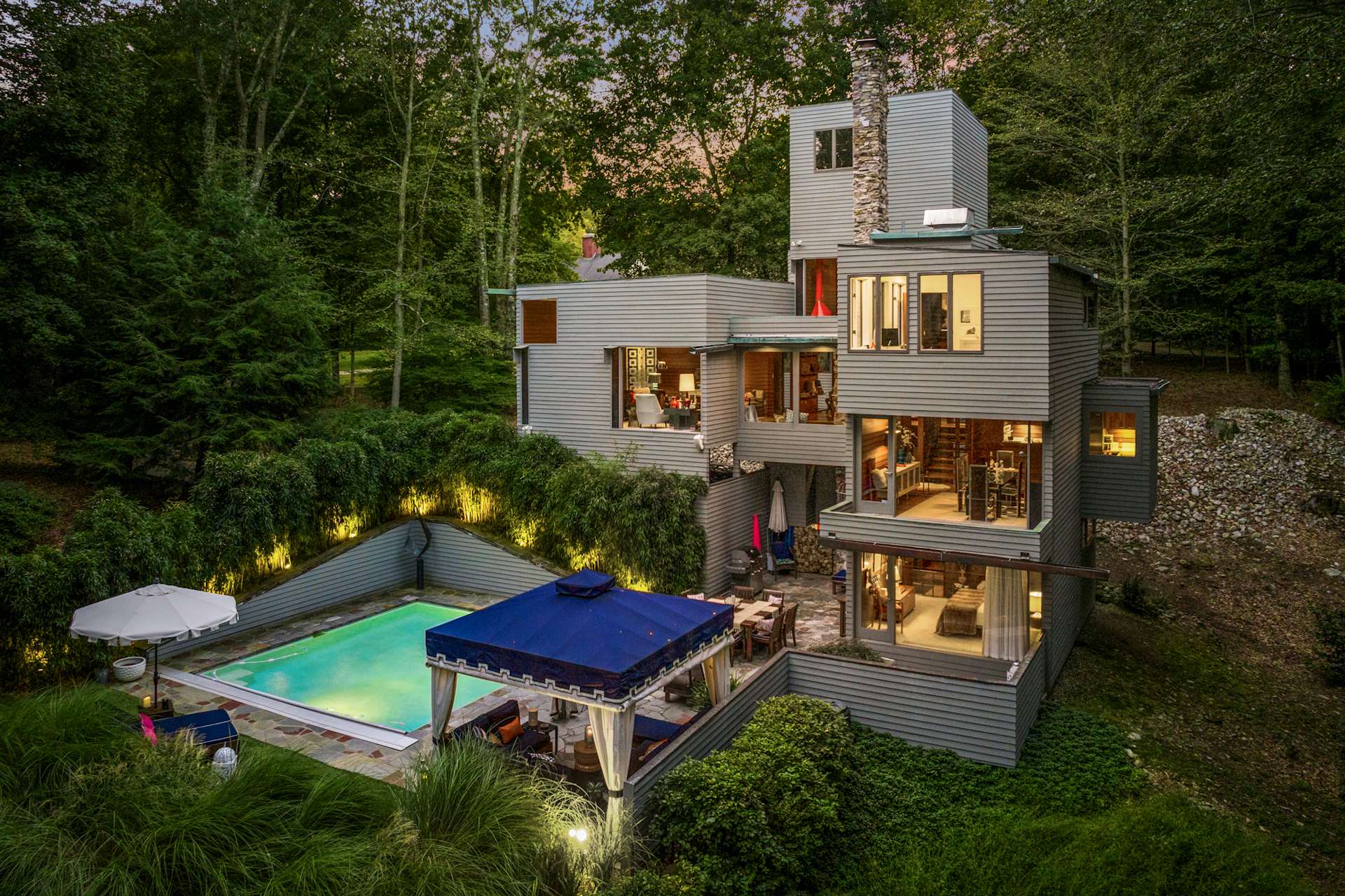 Photo 1 of 11 in John Fowler’s Award-Winning Wasserman House Just Hit ...