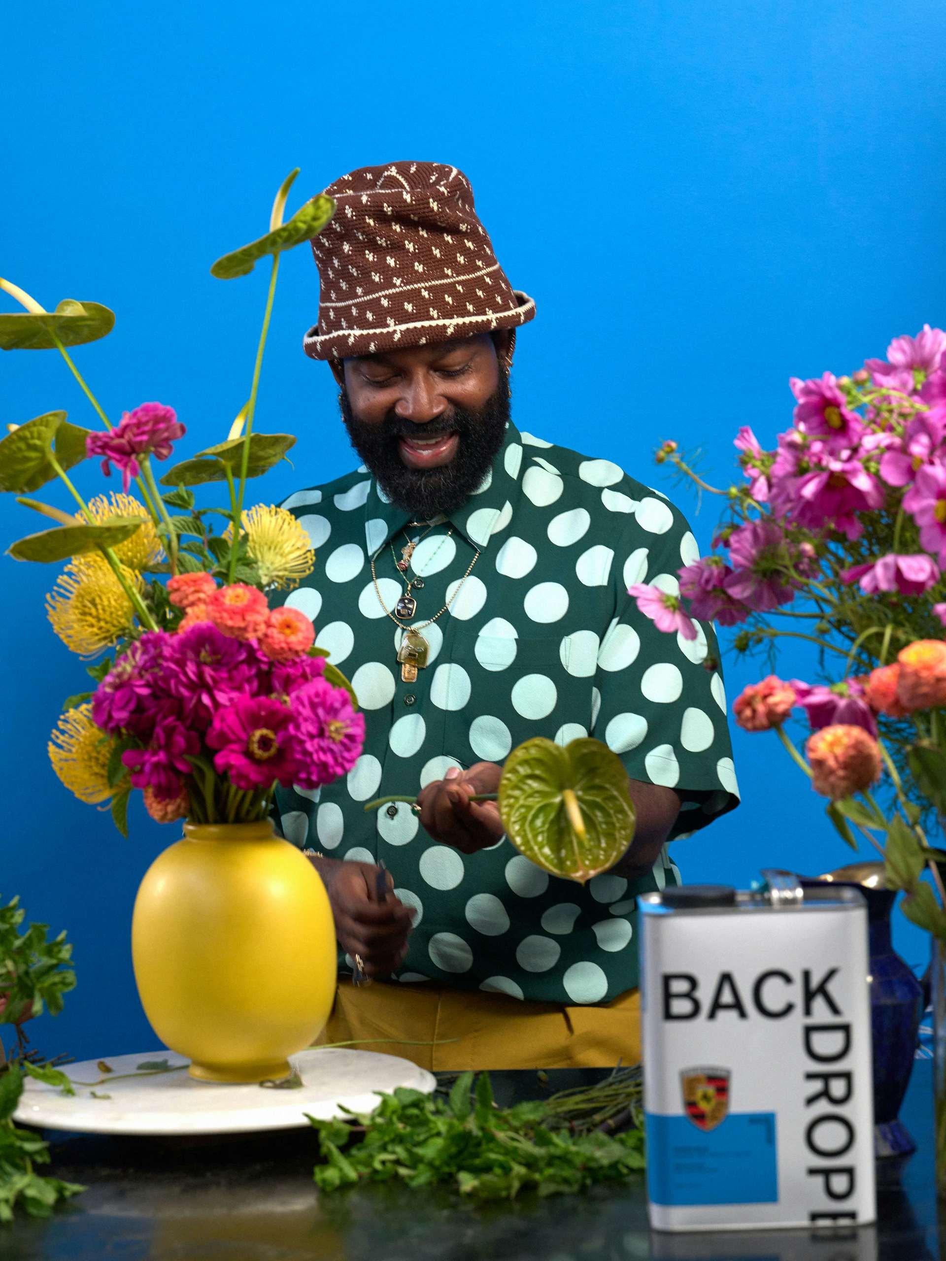 Photo 8 Of 10 In Color Is In Full Bloom For Floral Designer Maurice photo-8-of-10-in-color-is-in-full-bloom-for-floral-designer-maurice