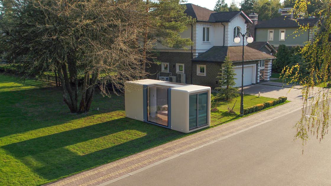 Haus.me’s Tiny $90K Prefab Can Be Installed in an Hour—and Even Comes ...