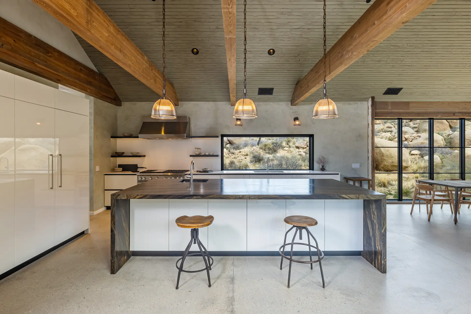 Photo 4 of 9 in You Can Eat Breakfast Beside Boulders in This $4.2M ...