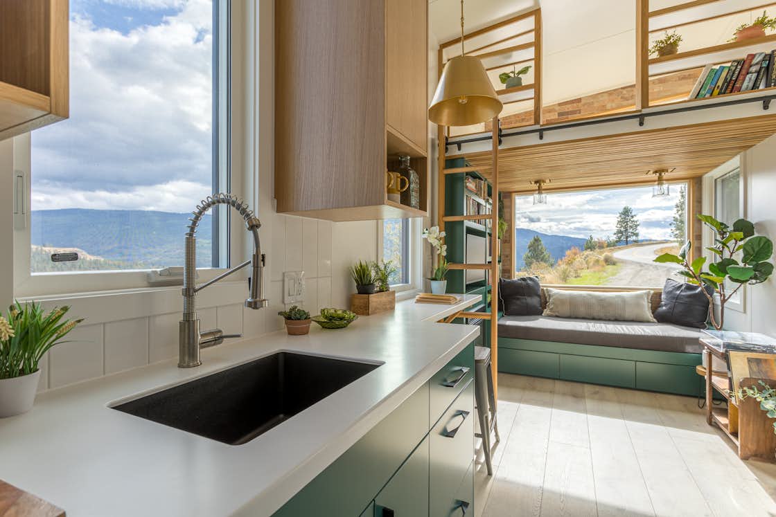 Photo 6 of 10 in Got a Wild Idea for a Remote Cabin? Summit Tiny Homes ...