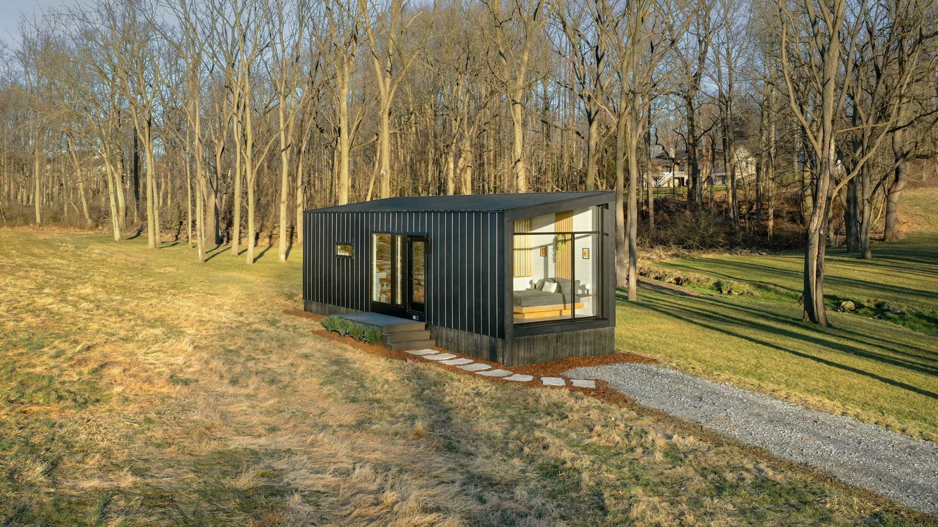 Photo 1 of 10 in Recessed Strip Lighting Makes the Interiors of These ...