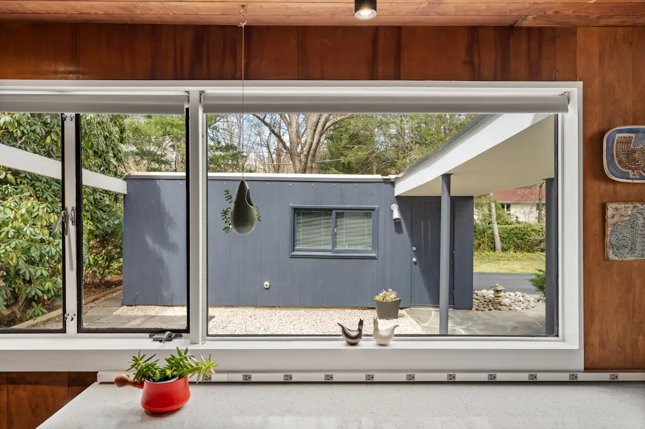 Photo 5 of 10 in Marcel Breuer’s Marshad House Just Hit the Market for ...