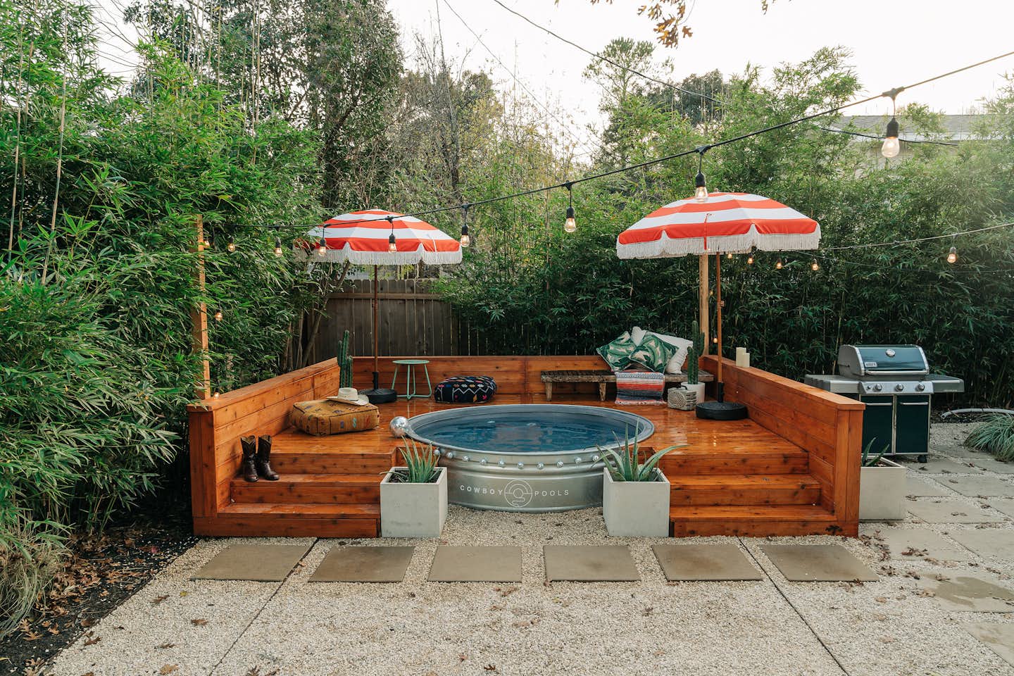 Photo 1 of 4 in I Tested Stock Tank Pool Company Cowboy Pools During ...