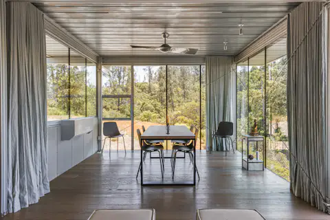 Photo 5 of 11 in This $975K Off-Grid Prefab in Northern California ...