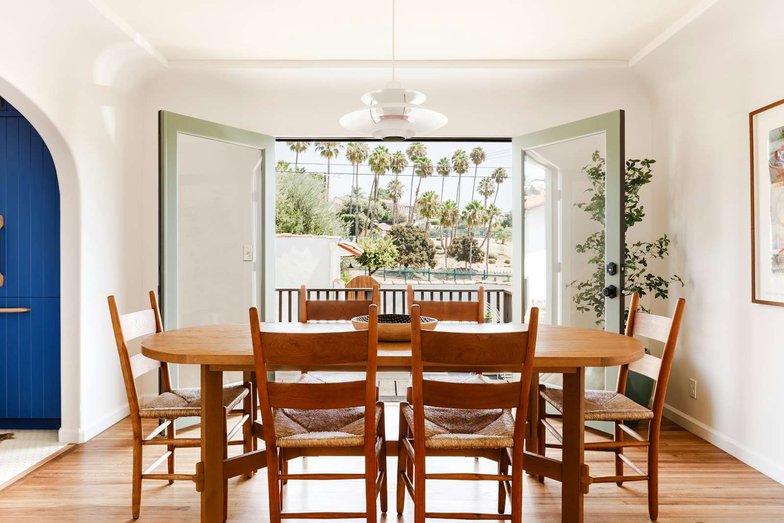 Photo 5 of 11 in After a Recent Revamp, This $2.5M Spanish-Style Home Bursts With Color - Dwell