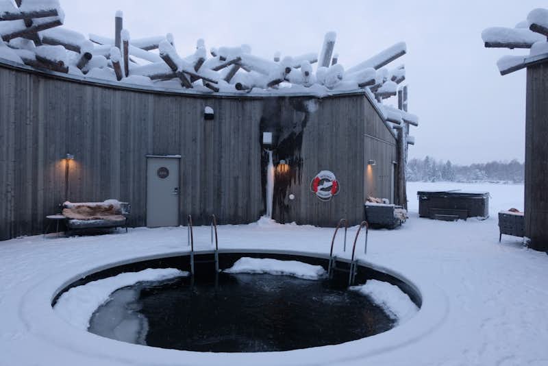Photo 5 of 7 in One Night in Sweden’s Internet-Famous Arctic Bath Hotel ...