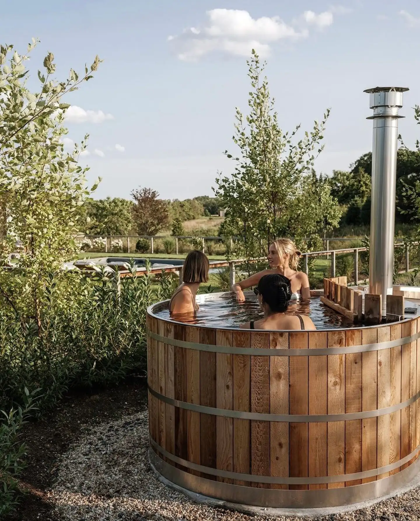 These $5.9K Cedar Hot Tubs Let You Soak in the Views - Dwell