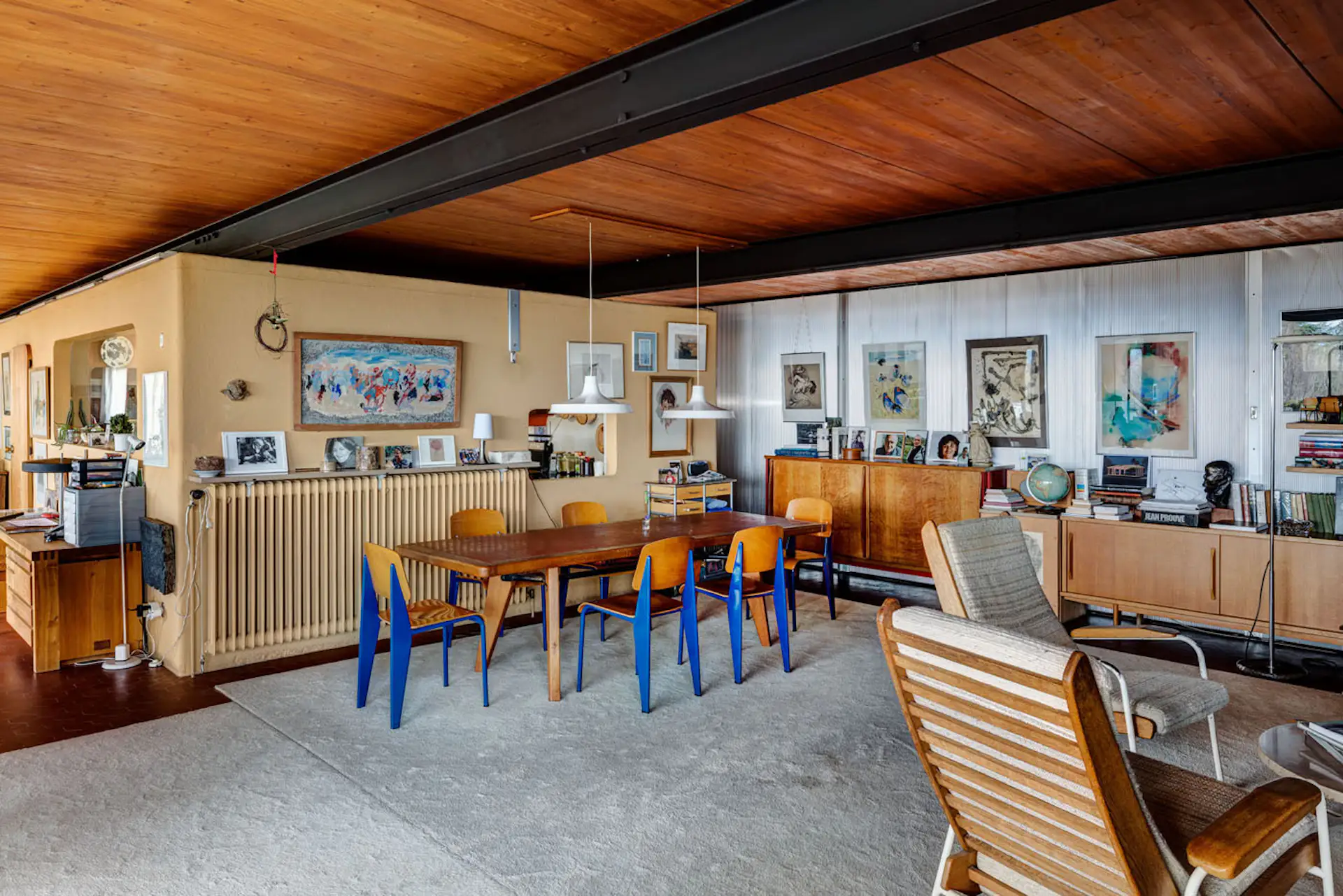 Photo 4 of 10 in Jean Prouvé Designed This €890K Midcentury Prefab for ...