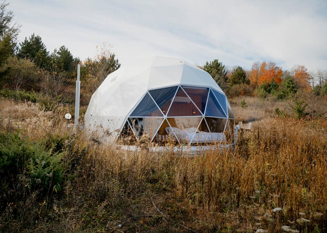 Photo 7 of 15 in In Northern Michigan, a Geodesic Dome Offers Visitors ...