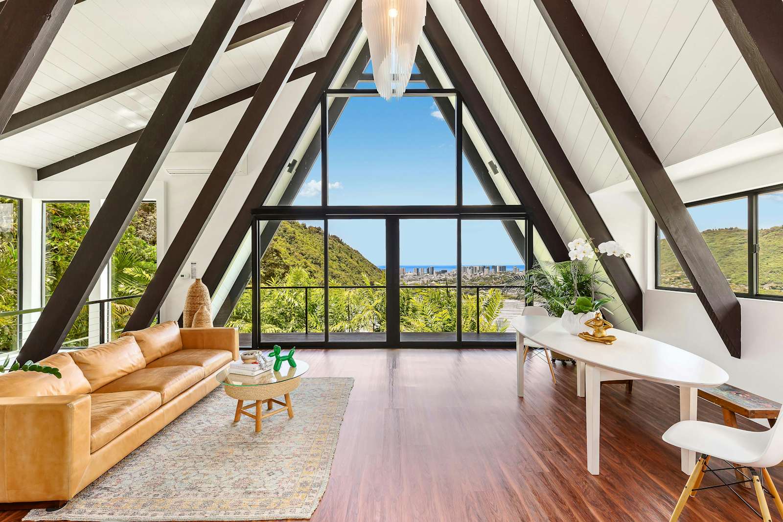 Photo 2 of 14 in In Hawaii, an A-Frame Home With A-Plus Views Seeks $2 ...
