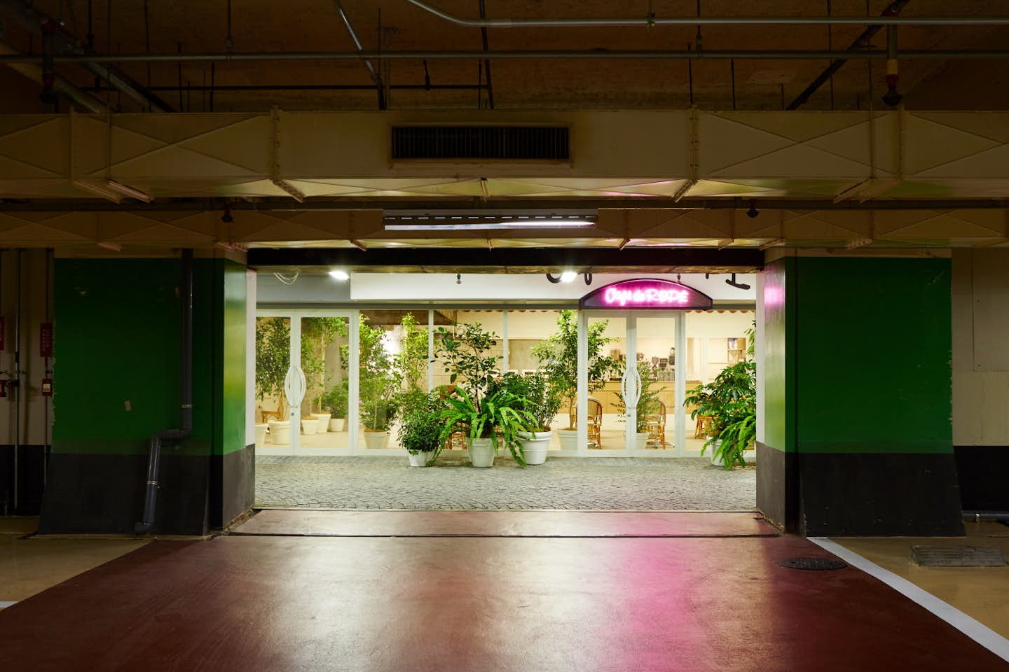 Photo 1 of 7 in A Surprise Hides in this Tokyo Parking Garage - Dwell