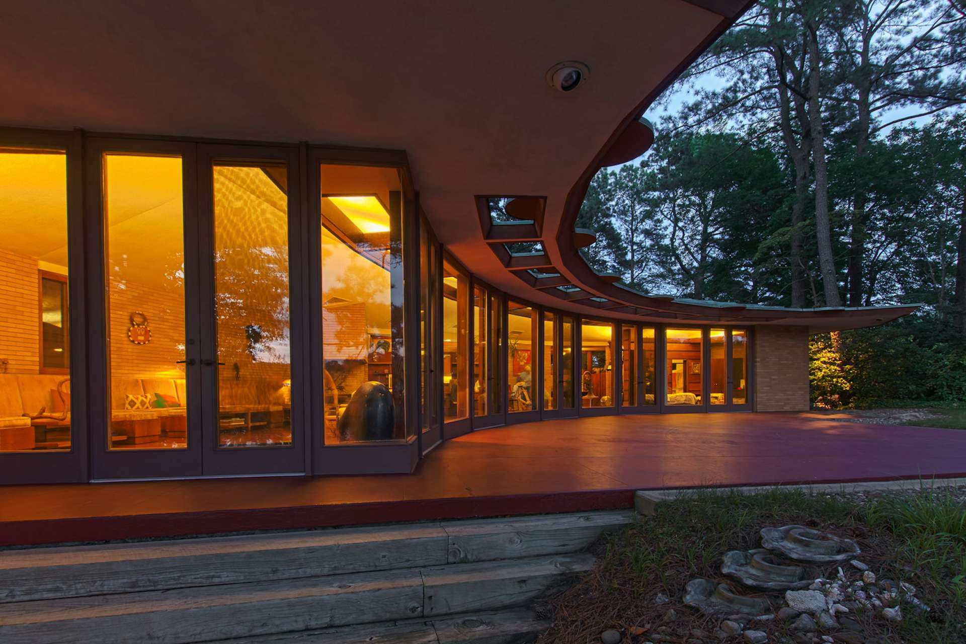Photo 1 of 7 in You Can Own One of Frank Lloyd Wright’s Final Homes for ...