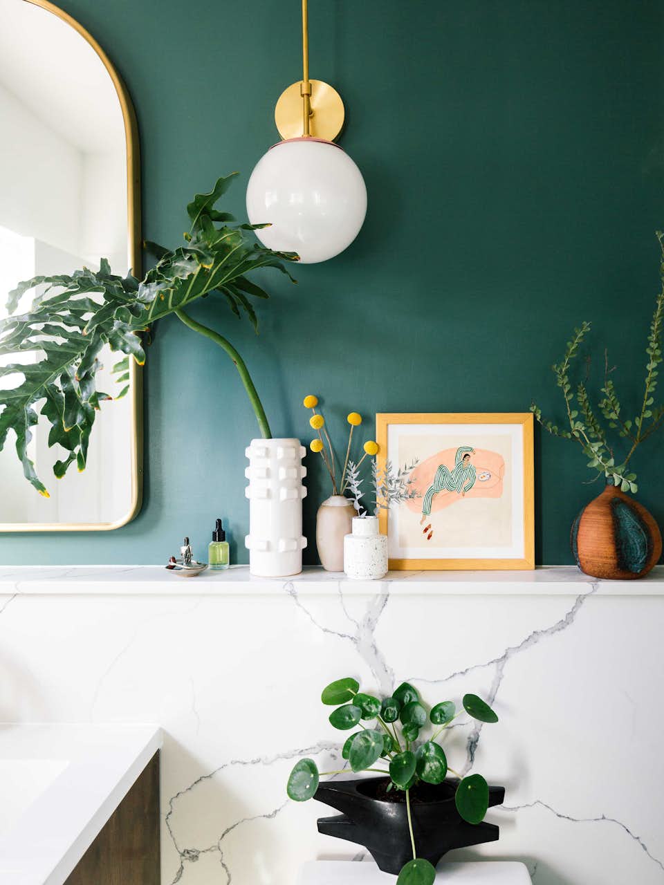 Photo 3 of 7 in How to Make Your Powder Room Look Absolutely Dynamite ...