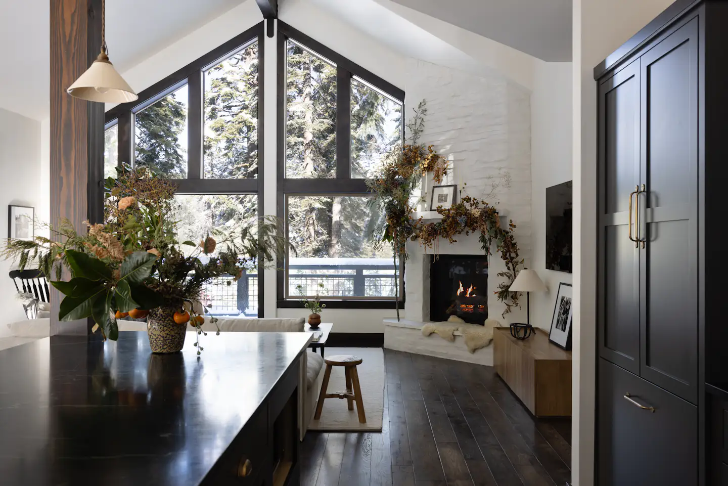 Photo 2 of 15 in Before & After: Two Friends Give a Dated ’90s Cabin a ...