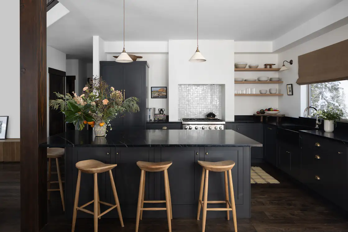 Photo 7 of 15 in Before & After: Two Friends Give a Dated ’90s Cabin a ...