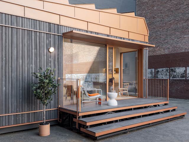 Photo 7 of 9 in Cosmic Buildings’s $279K Tiny Home Recycles Water and ...