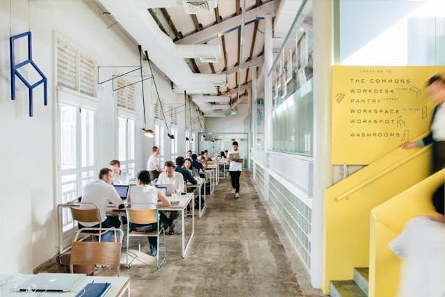 Photo 1 of 11 in These 6 Collaborative Coworking Spaces Will Give you ...