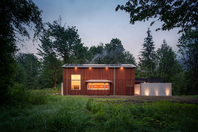 Photo 3 of 11 in A Net-Zero Mountain Retreat Looks to the Past for ...