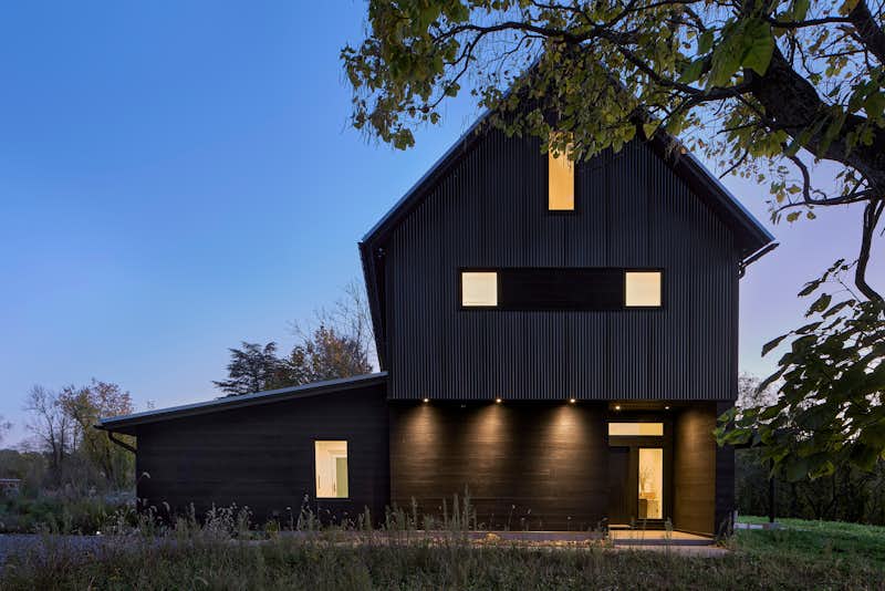 Bold Materials Usher This Traditional Barn Into the Modern Era - Dwell