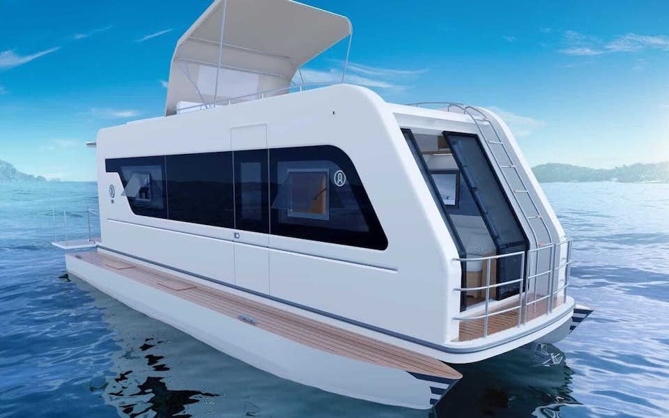 Can’t Decide Between a Boat or RV? This $130K Travel Trailer Promises ...