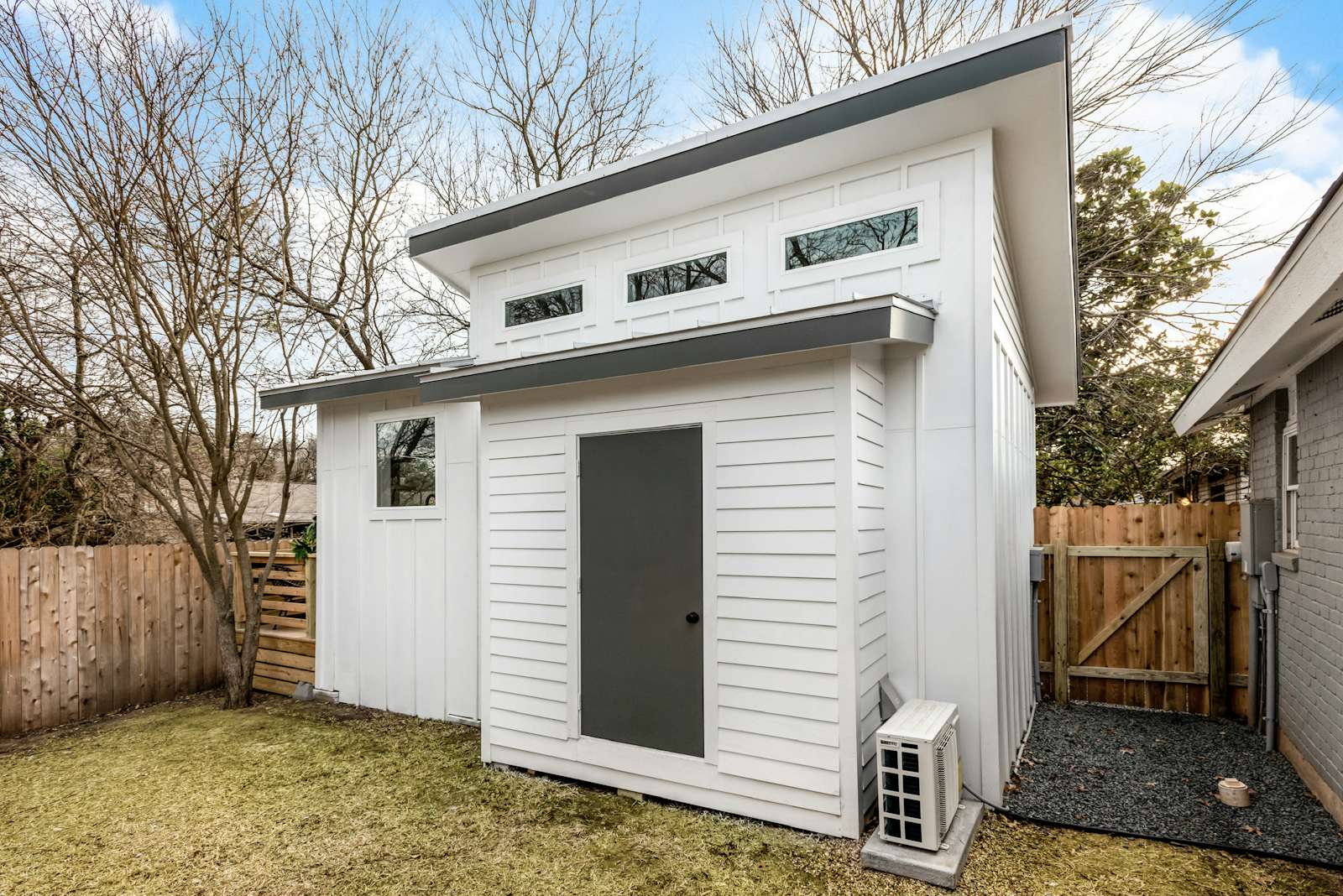 Photo 6 of 10 in An Austin Couple Build a 200-Square-Foot Office and ...